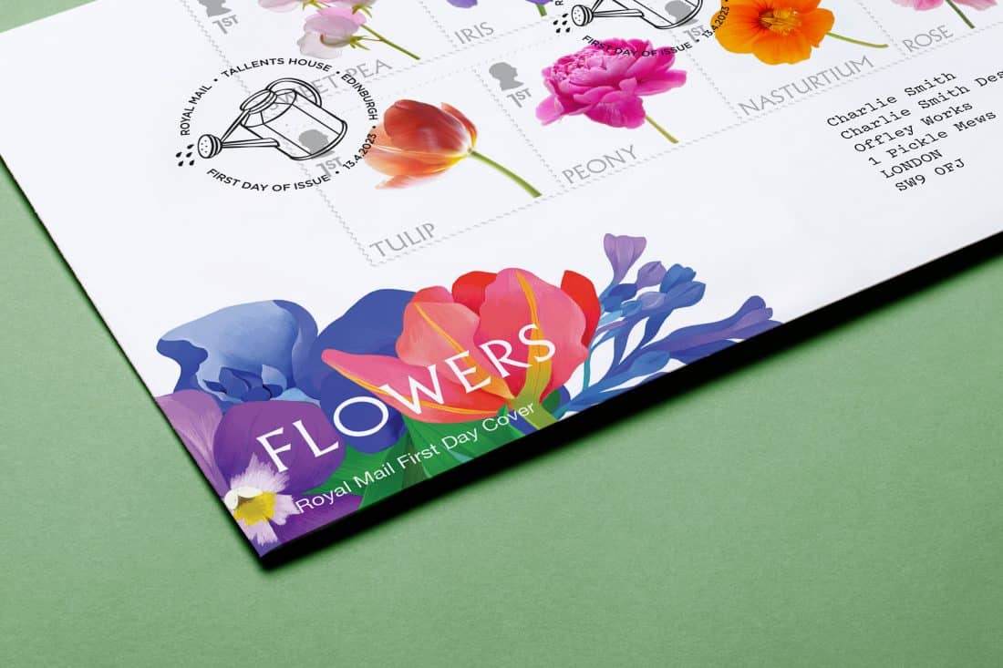 Royal Mail — Flower Stamps – Charlie Smith Design